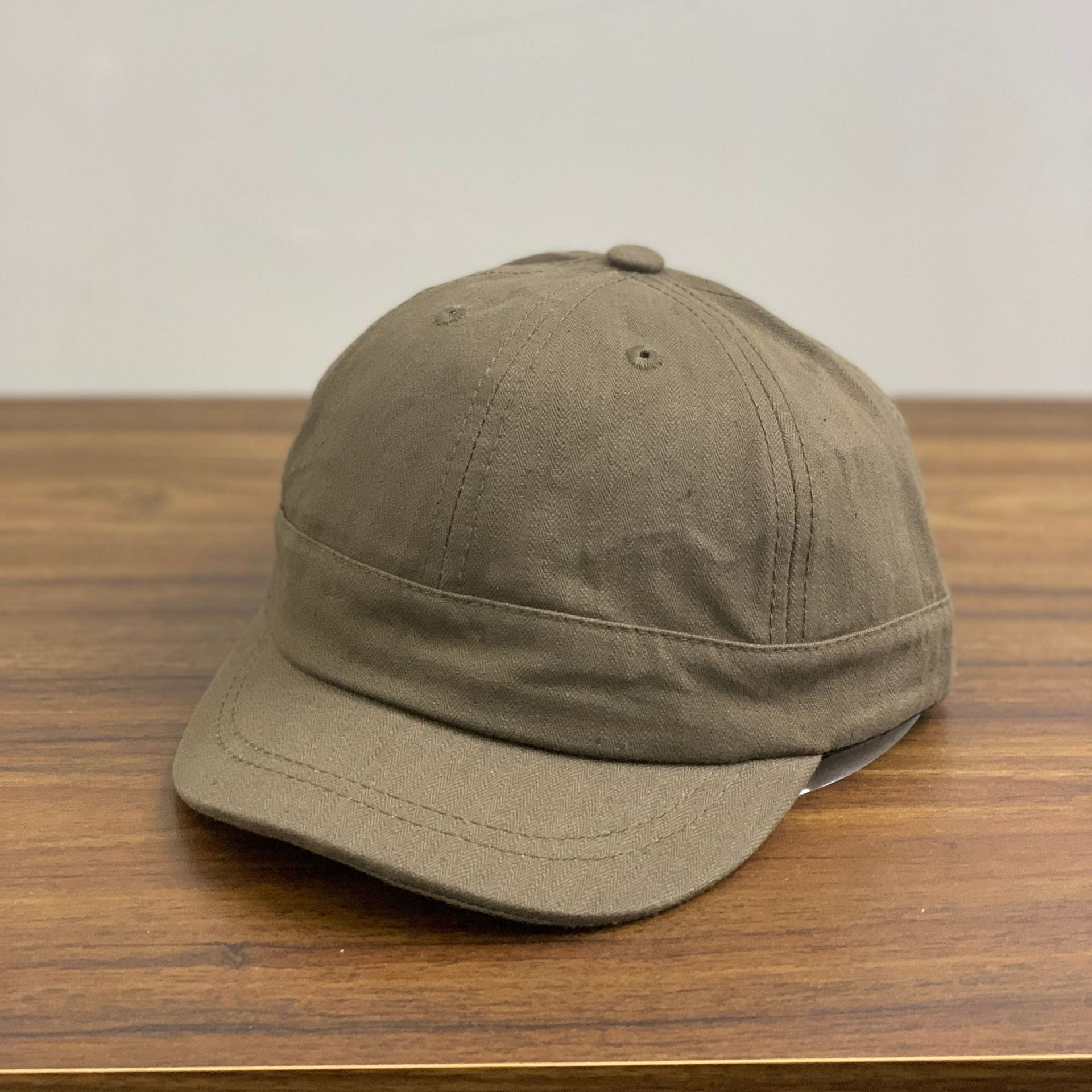 LinYooLi Short Hats Brim American Retro Hat Men's Tide Men Couple Soft ...