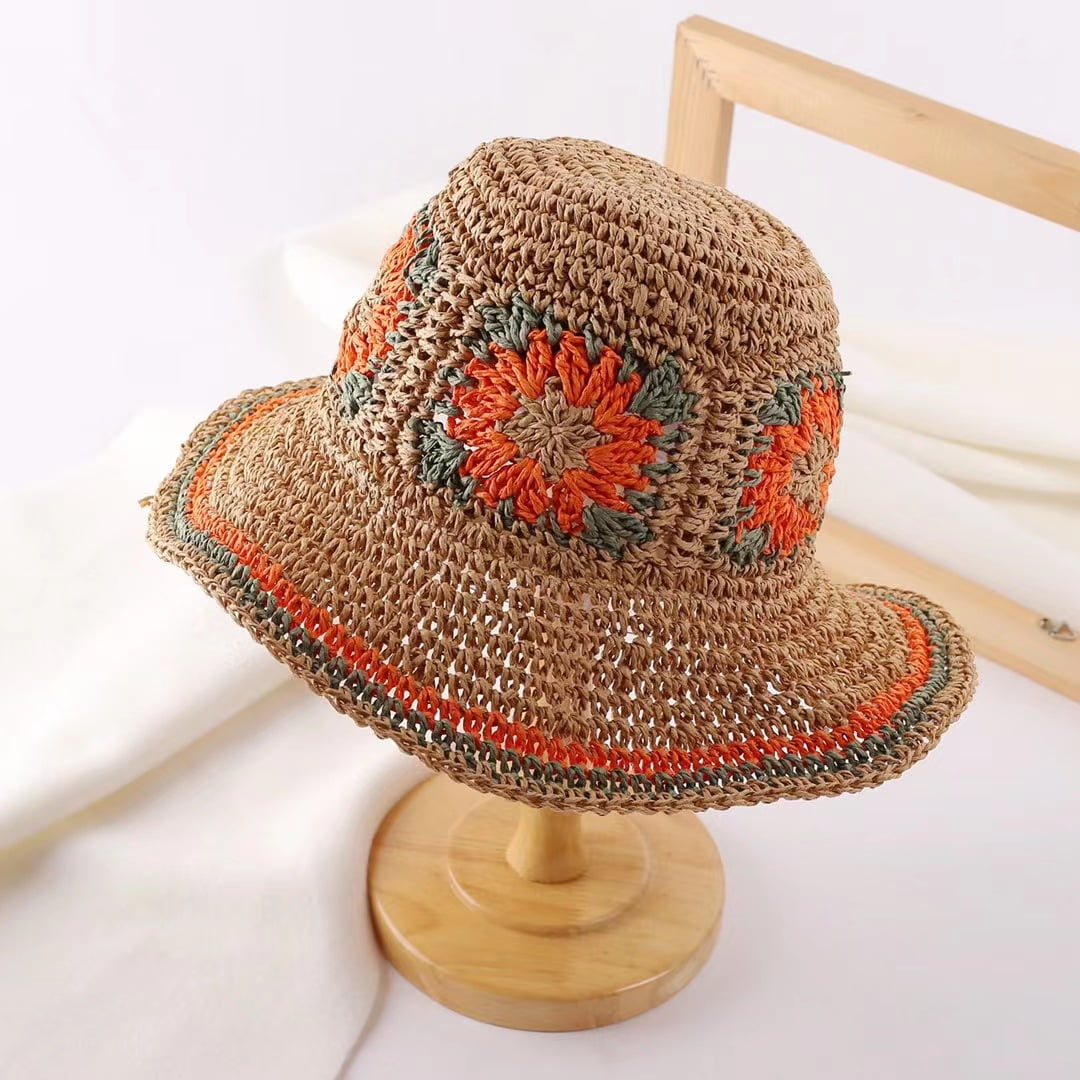 LinYooLi Small Fresh Grass Edited Flower Fisherman Hat Female Xia Ke ...