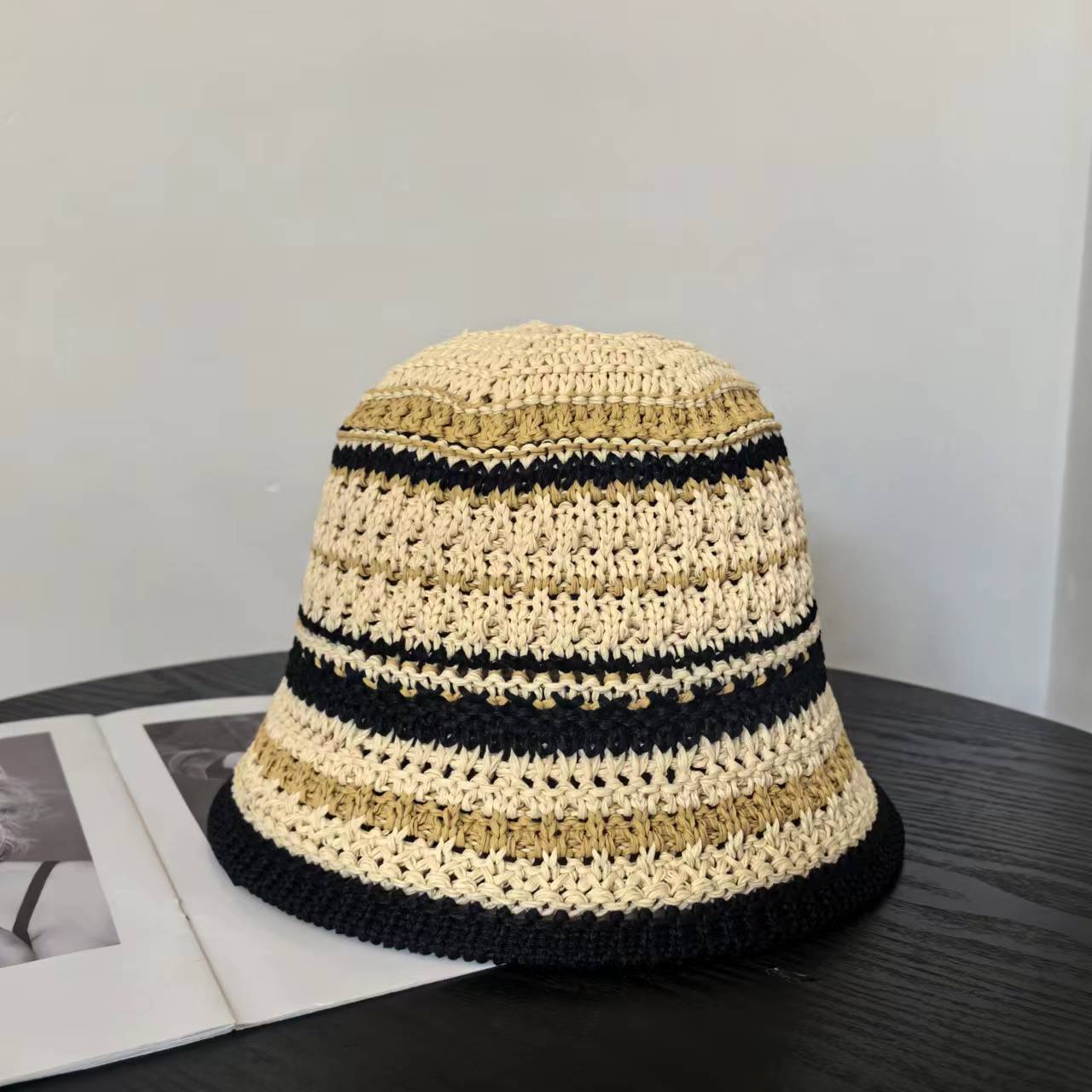 LinYooLi Spring And Summer Knitted Fisherman Hats Versatile Face Face ...