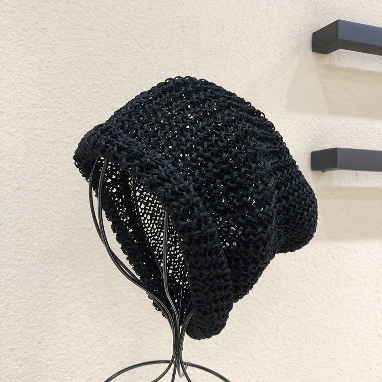LinYooLi Summer Hollowed Out Crochet Pile Hats, Children's Buns ...