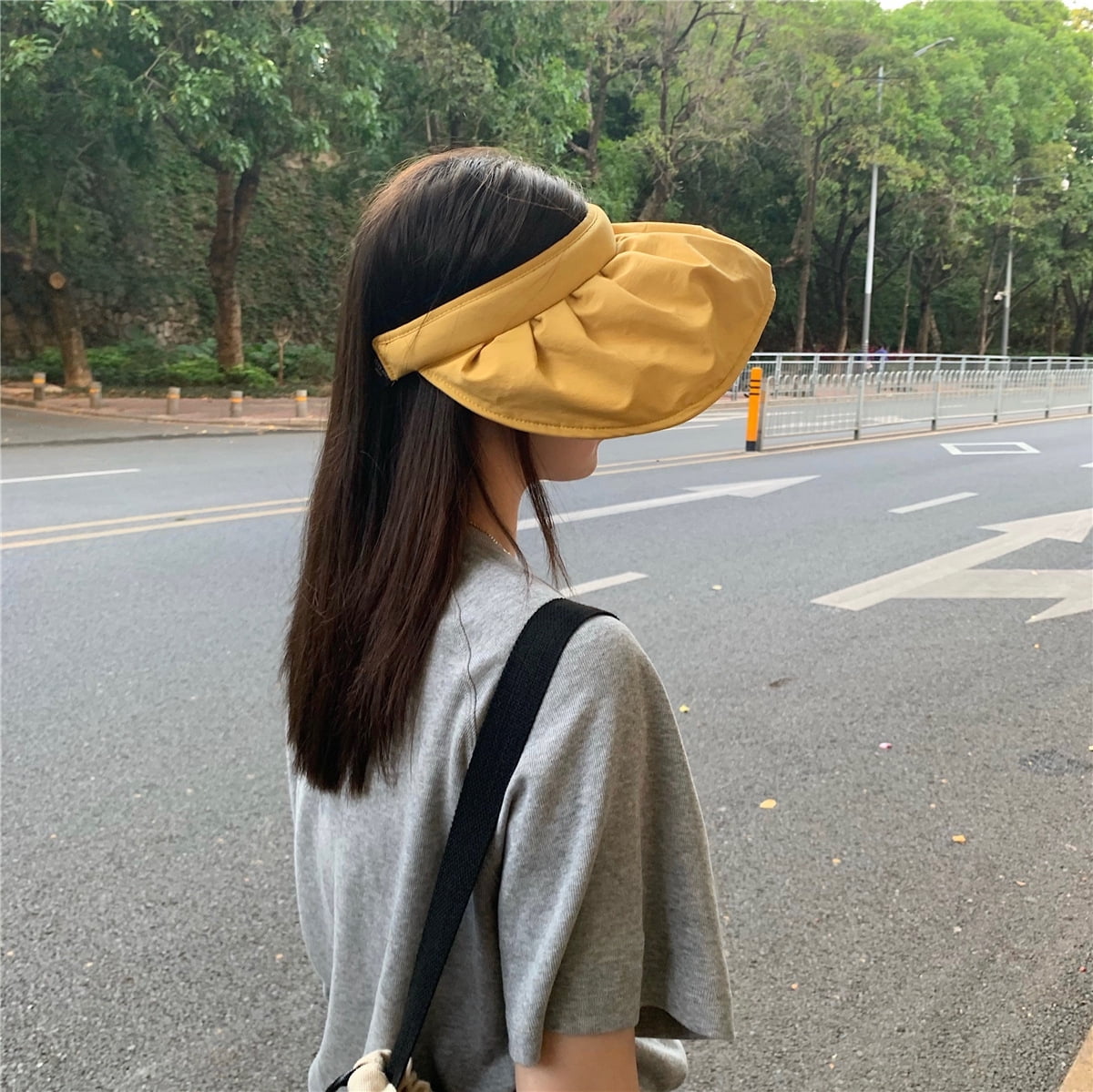 LinYooLi Sunscreen Hat Female Summer Shell Hat Shading Hat UV Anti ...