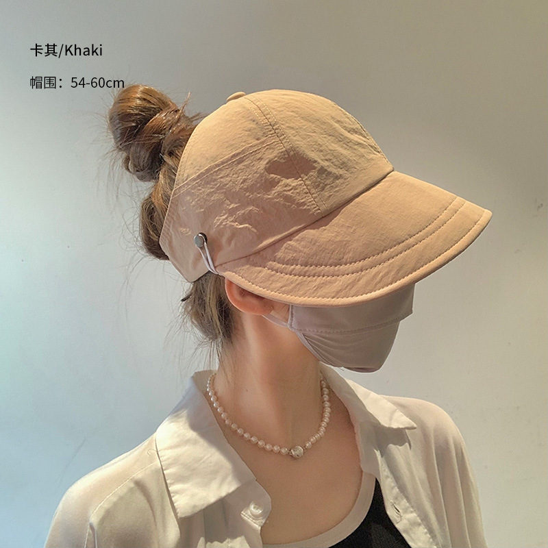 LinYooLi Sunscreen Hat Shading Hat Female Sneaky Can Adjust The Wild ...