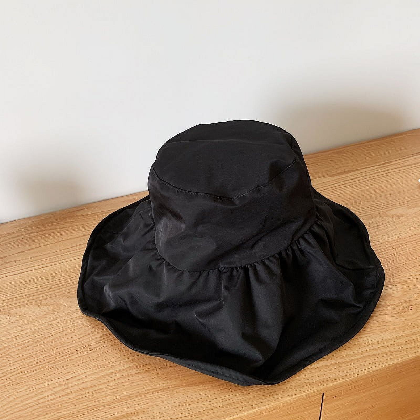 LinYooLi Sunscreen Hats, Cover Face, Vinyl Fisherman Hat Female In ...