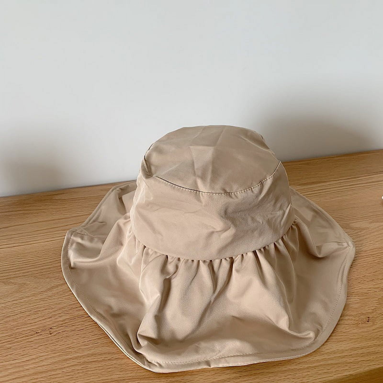 LinYooLi Sunscreen Hats, Cover Face, Vinyl Fisherman Hat Female In ...