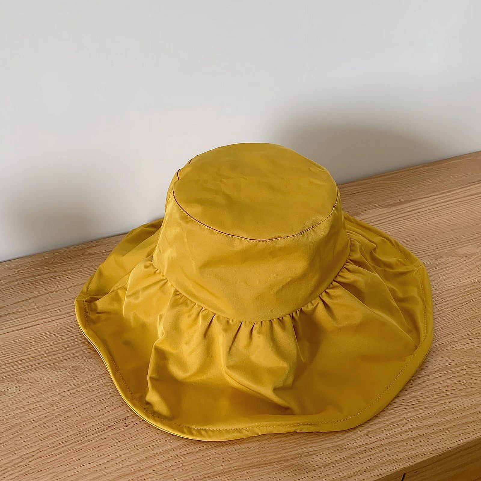 LinYooLi Sunscreen Hats, Cover Face, Vinyl Fisherman Hat Female In ...