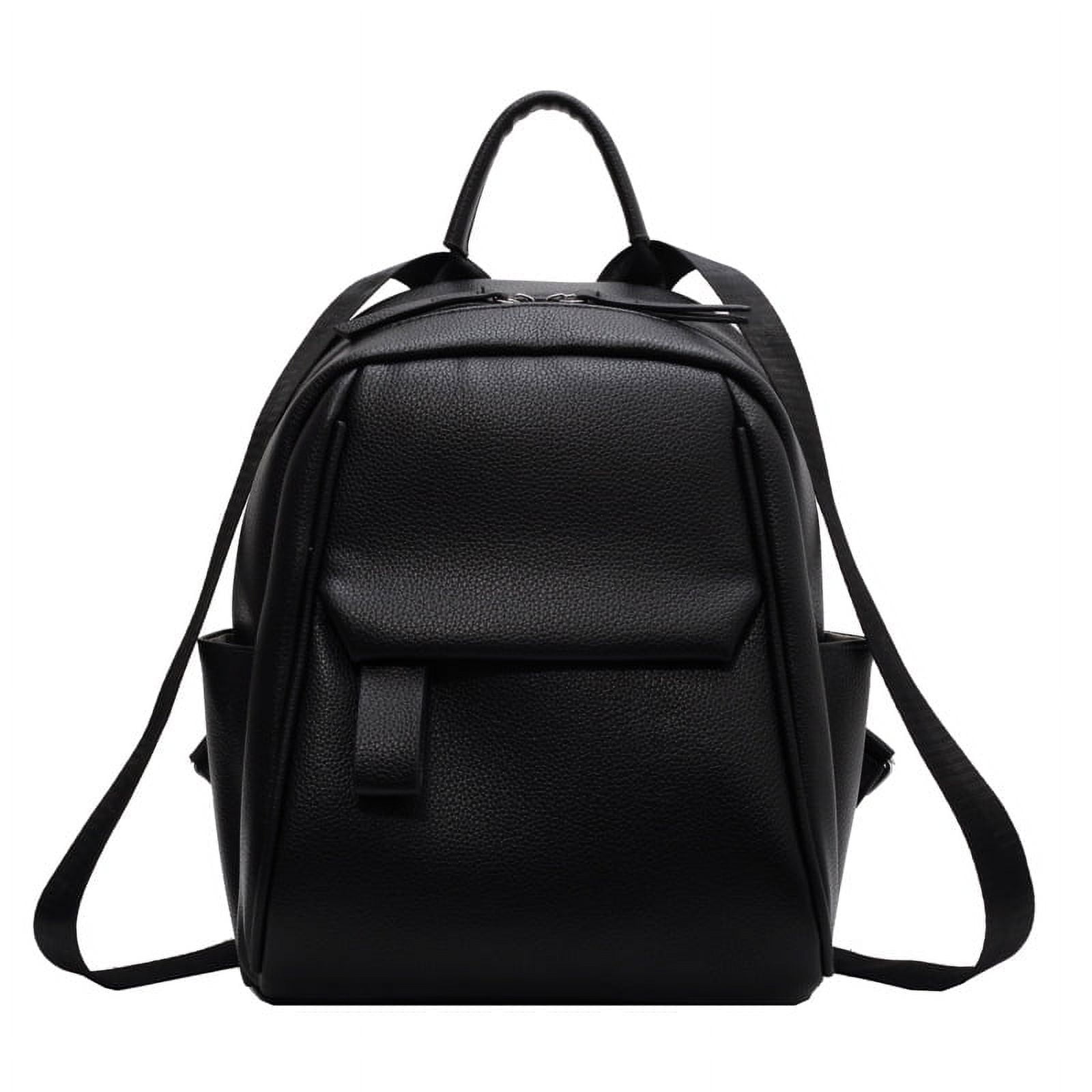 LinYooLi Texture Backpack Women's Fashion Light Luxury Simple Backpack ...