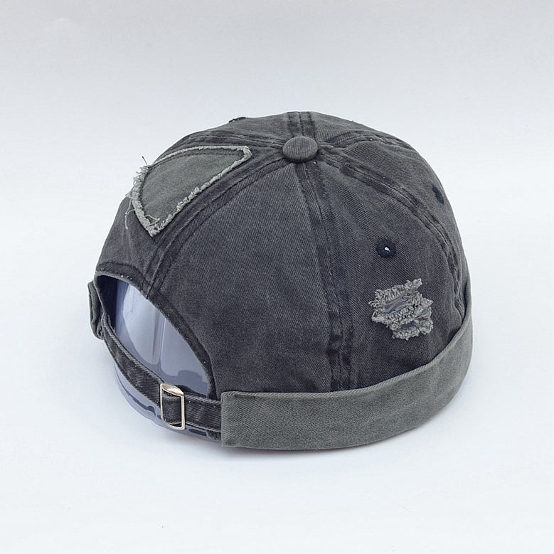 LinYooLi Thin Hat -Free Melon Leather Hat Landlord Hat Male Street Tide ...