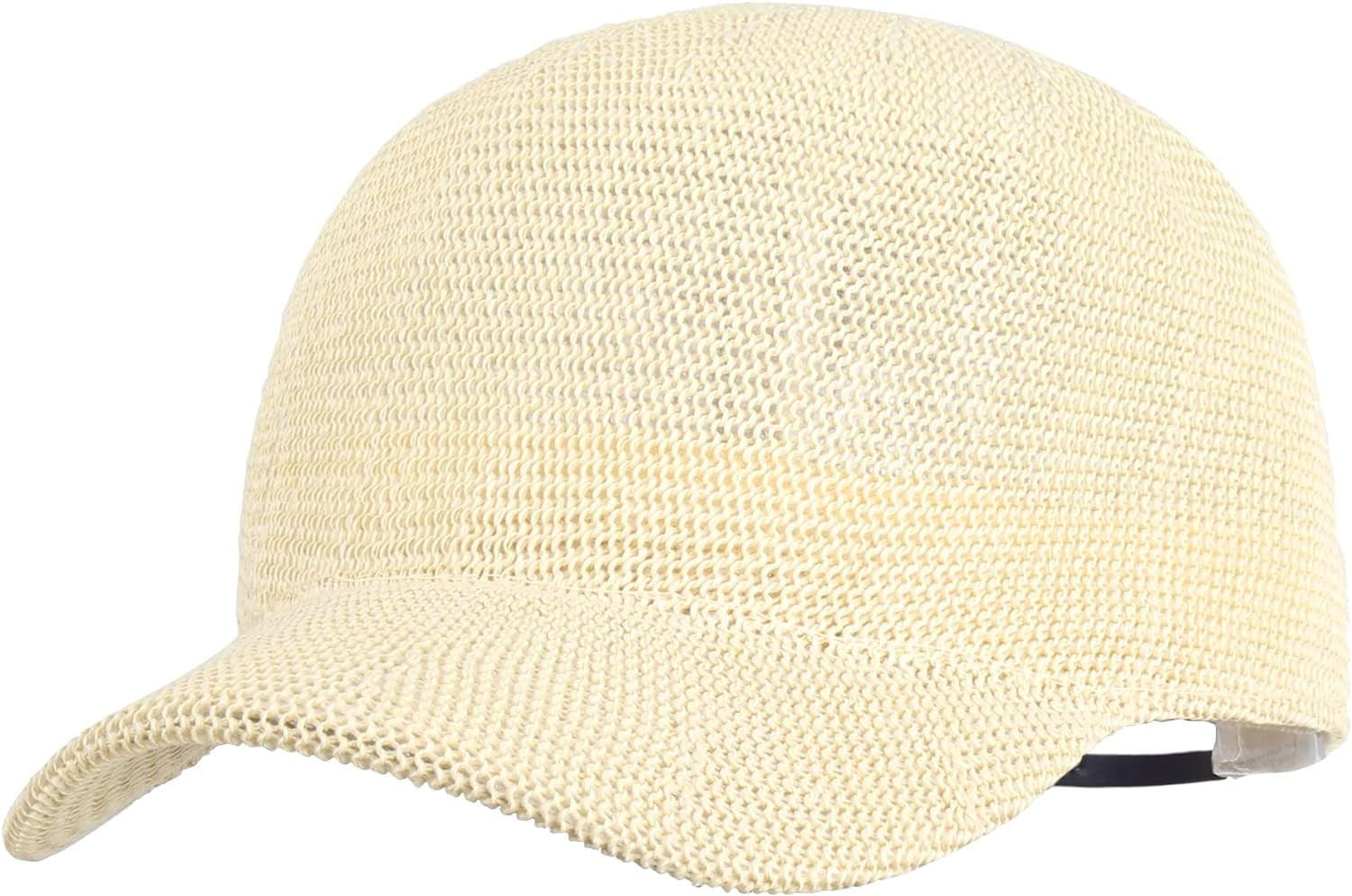 LinYooLi Unisex Adults Straw Woven Visor Sunhat Summer Outdoor Travel ...