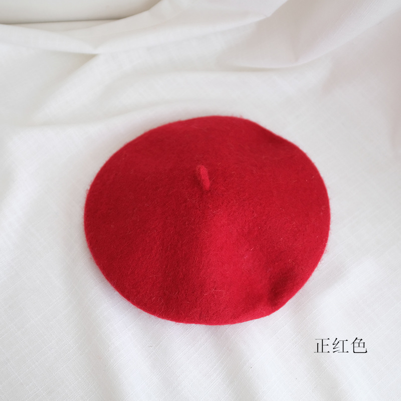 LinYooLi Version Of Wool Woolen Woolen Hats, Autumn And Winter, British ...