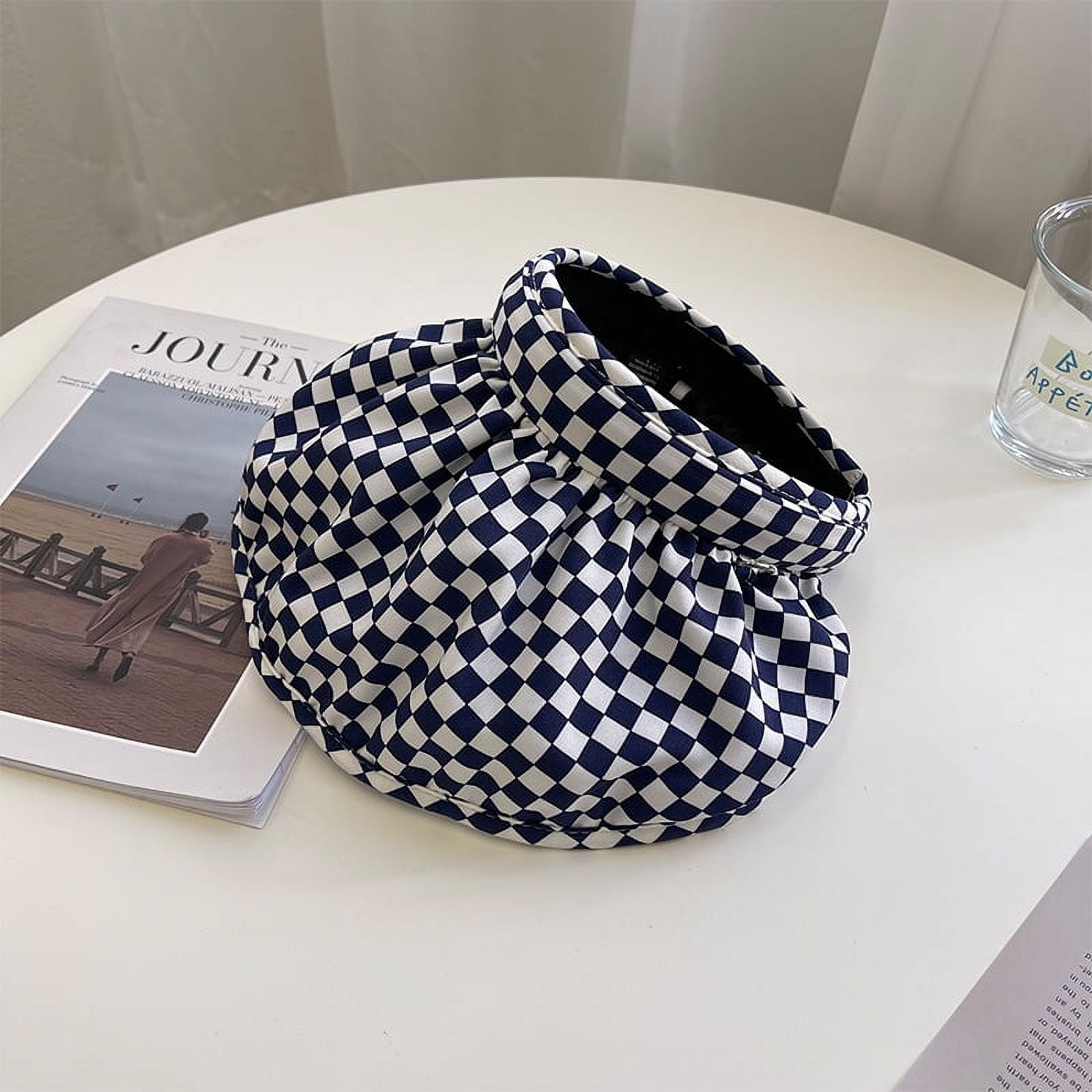 LinYooLi Vinkin Sunscreen Women In Summer Large Eaves Cover Face Anti ...