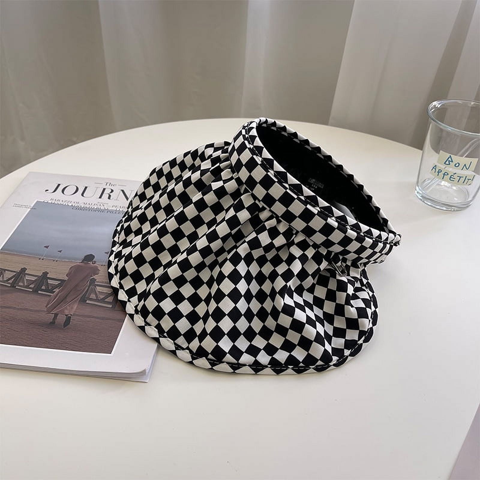 LinYooLi Vinkin Sunscreen Women In Summer Large Eaves Cover Face Anti ...