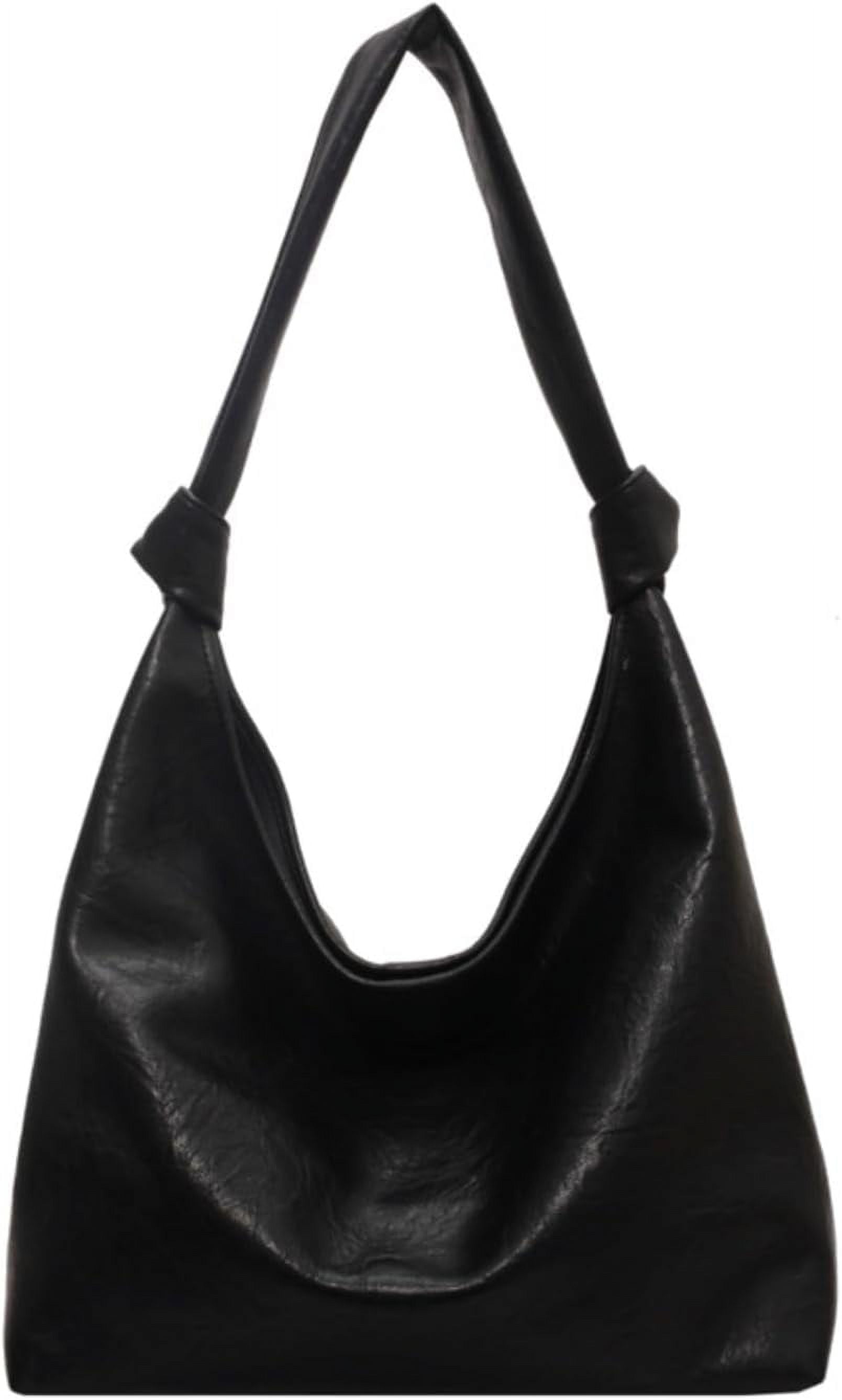 LinYooLi Vintage Slouchy Shoulder Hobo Bags for Women Trendy Soft PU ...