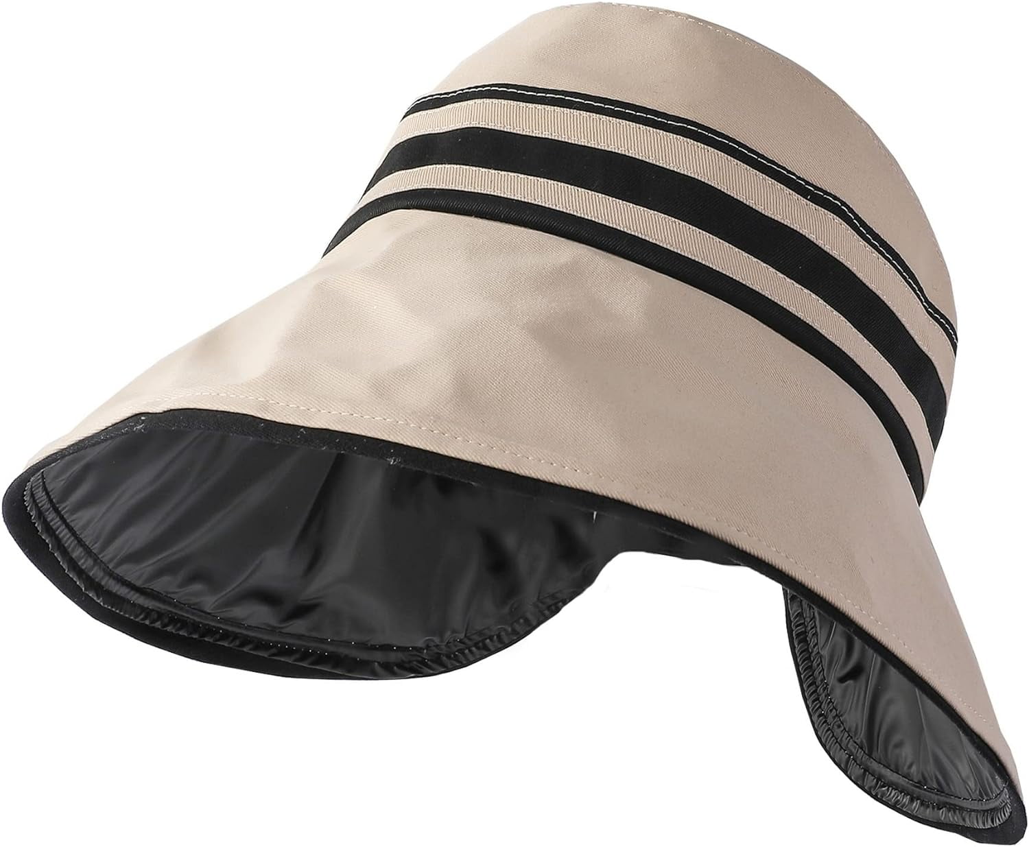 LinYooLi Women Bucket Hat Open Top Wide Brim Summer UV Sun Protection Beach Hat - Walmart.com