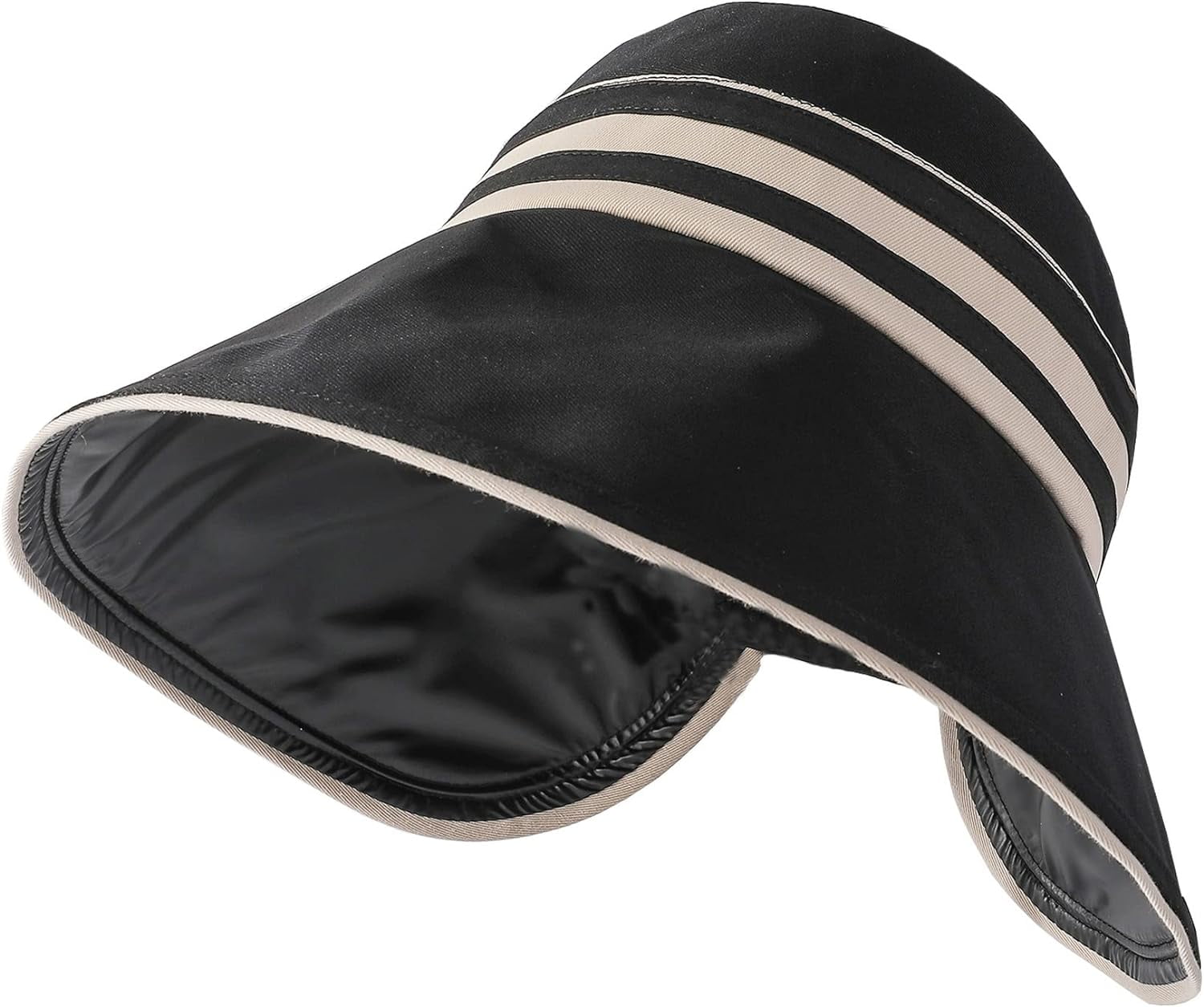 LinYooLi Women Bucket Hat Open Top Wide Brim Summer UV Sun Protection ...