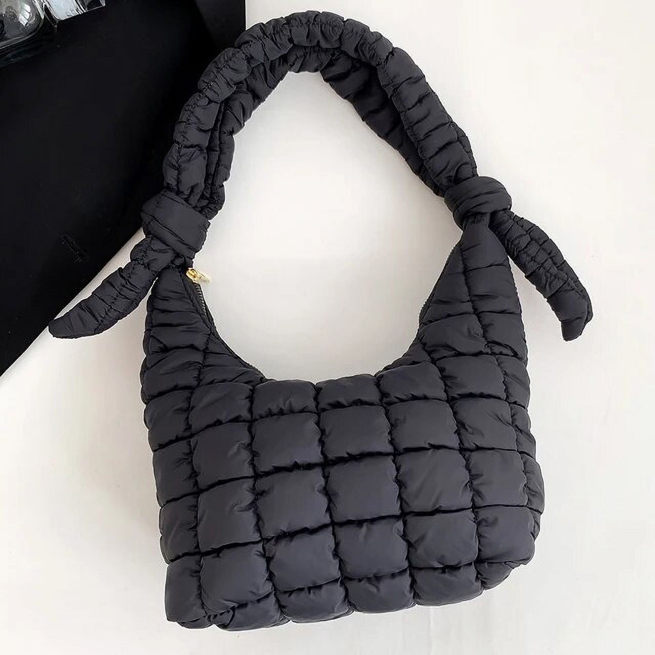 LinYooLi Women Cloud Pleatd Bag Versatile Puffy Shoulder Bag Soft ...