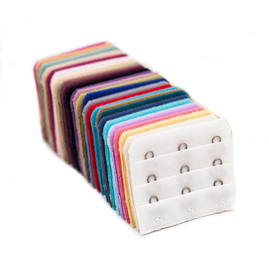 LinYooLi Women Lady's Bra Extender Bra Extension Strap 3 Hooks 3 Rows ...