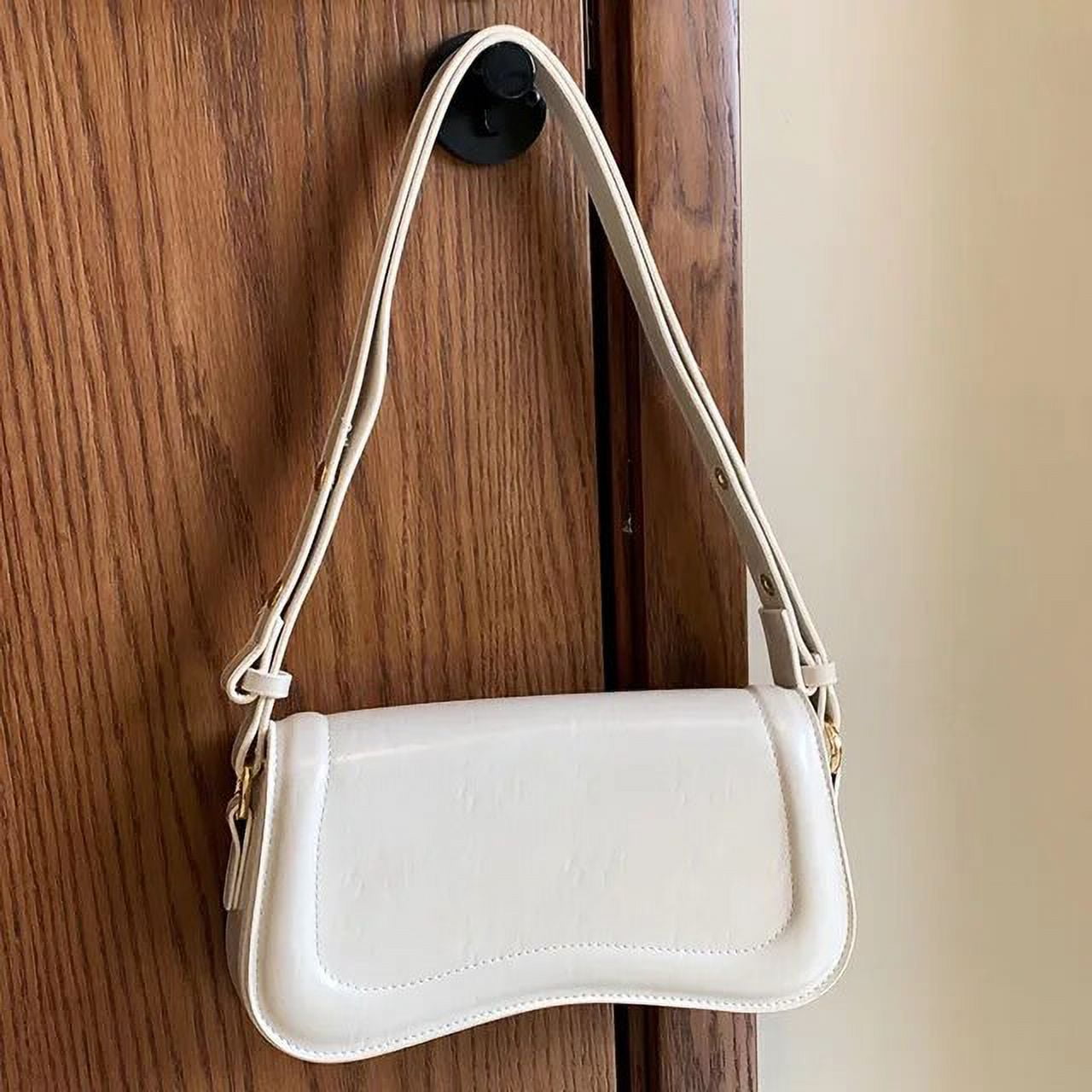 LinYooLi Women Leather Handbag Versatile Crossbody Purse Adjustable ...