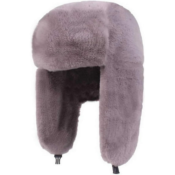 LinYooLi Women Russian Ushanka Trapper Pilot Aviator Cap Winter ...