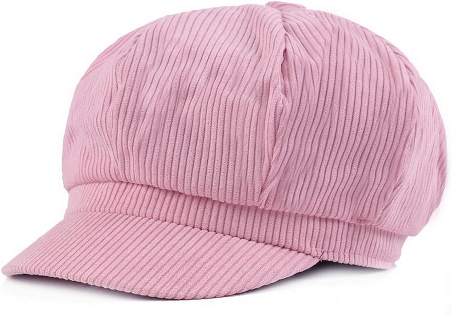 LinYooLi Women Vintage Newsboy Cabbie Peaked Beret Cap Warm Baker Boy ...