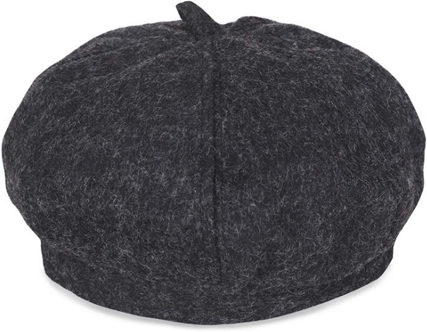 LinYooLi Women Wool Felt Beret Warm French Artist Hat Solid Color ...
