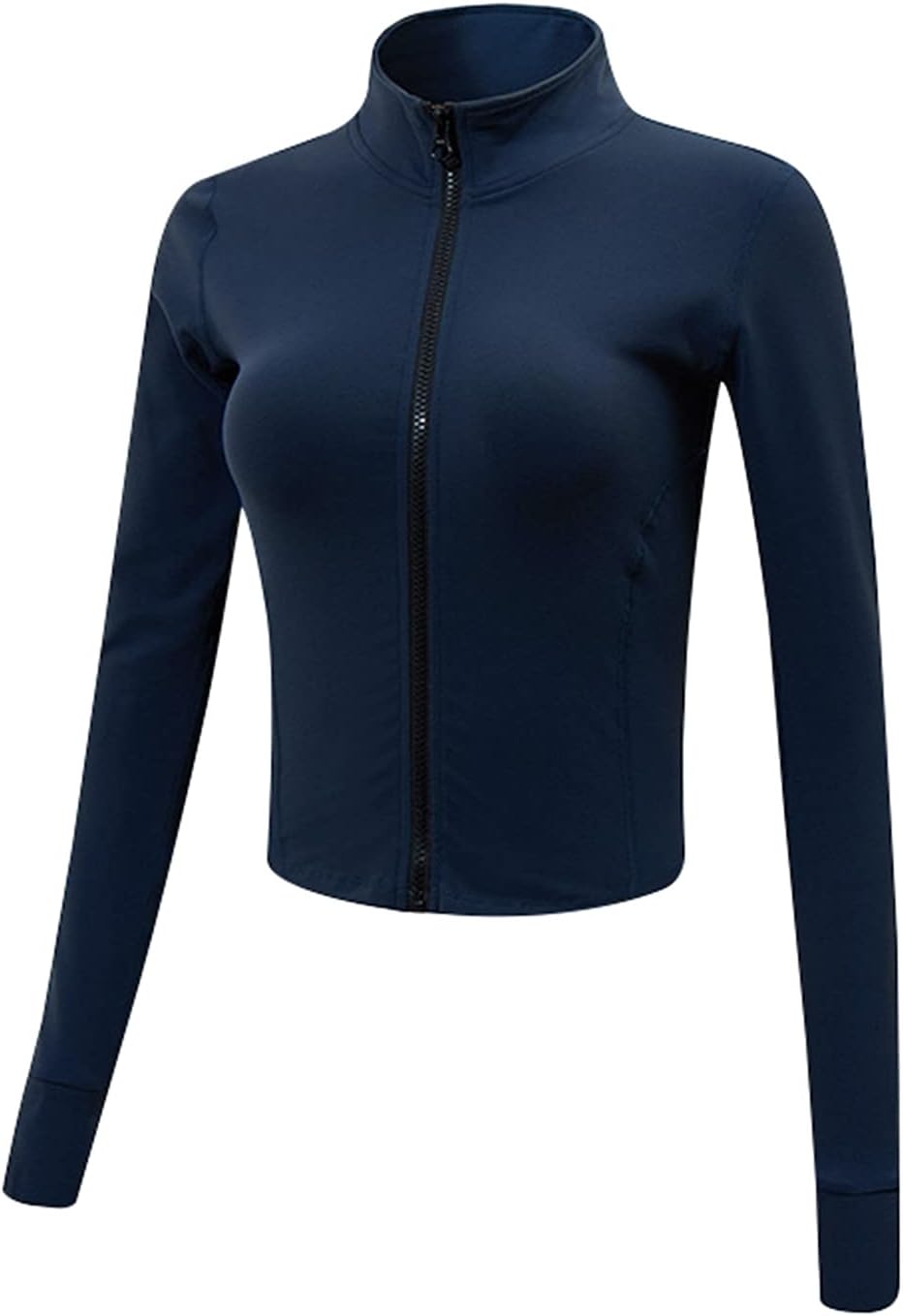LinYooLi Women's Athletic Full Zip Lightweight Workout Jacket with ...