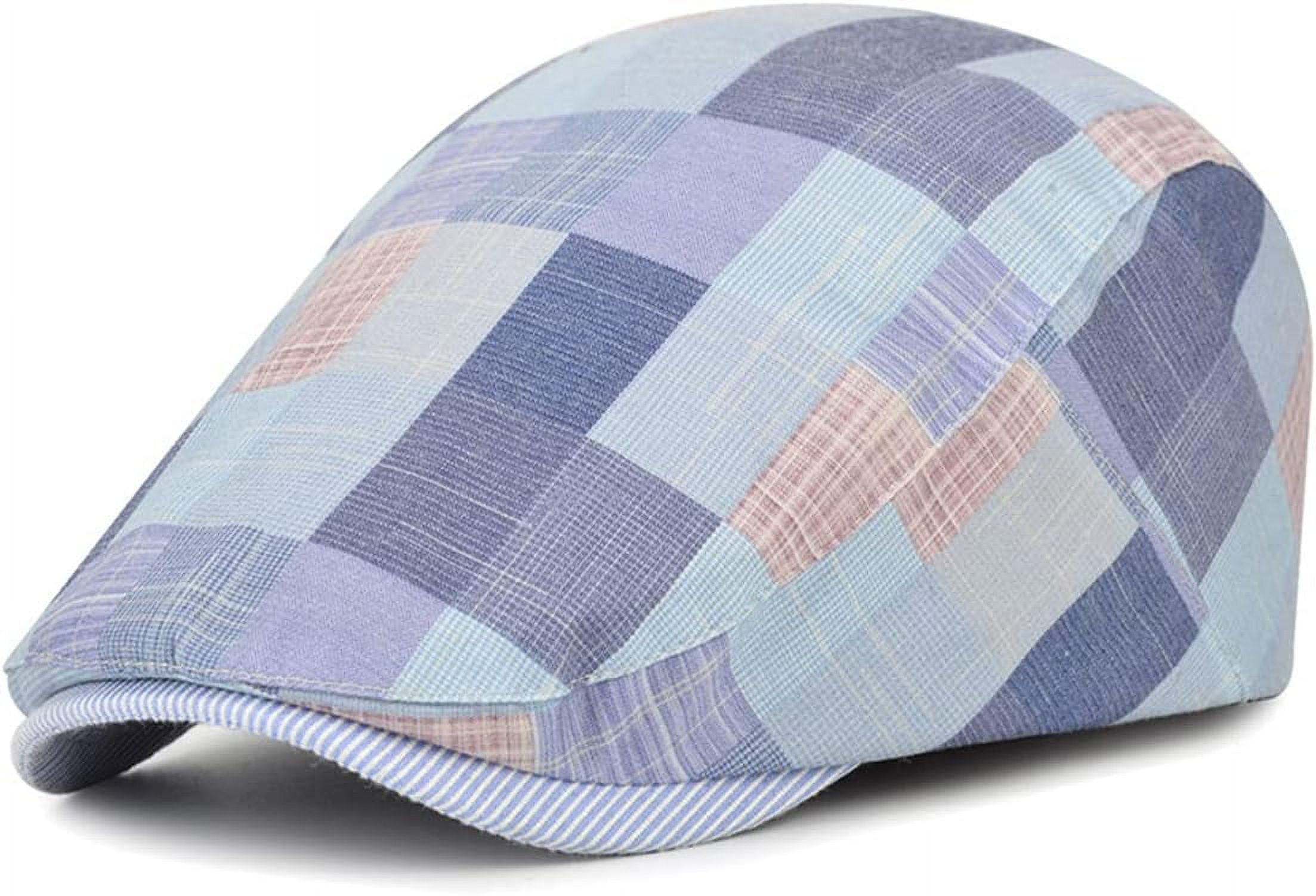LinYooLi Women's Plaid Flat caps Berets, Newsboy Hats, Driver Hats ...