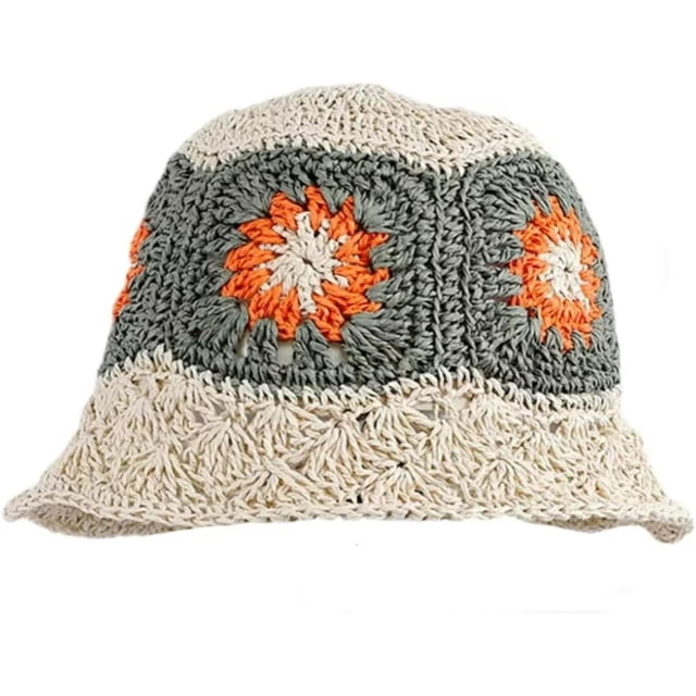 LinYooLi Women's Wide Brim Foldable Summer Beach Sun Straw Hats ...