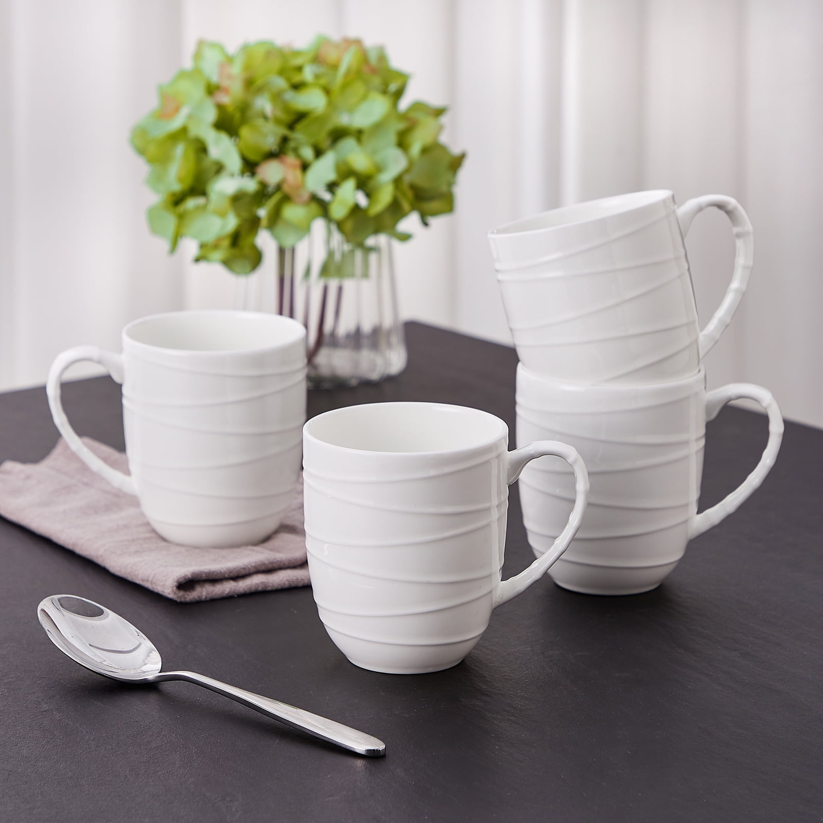 Lina Bone China Dinnerware Collection Porcelain Modern Minimalist ...