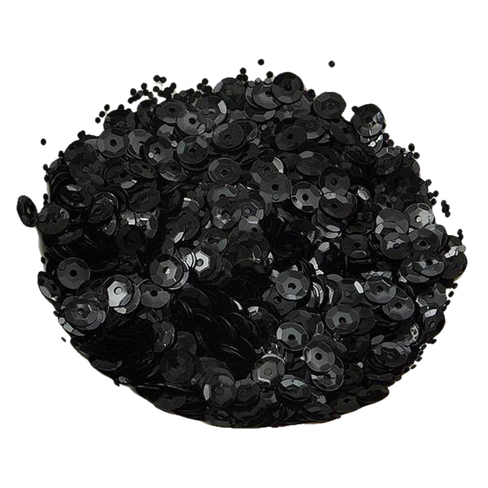 Linaichen 6mm DIY Black Cup Sequins for Crafts - Walmart.com Linaichen 6mm DIY Black Cup Sequins for Crafts - Walmart.com