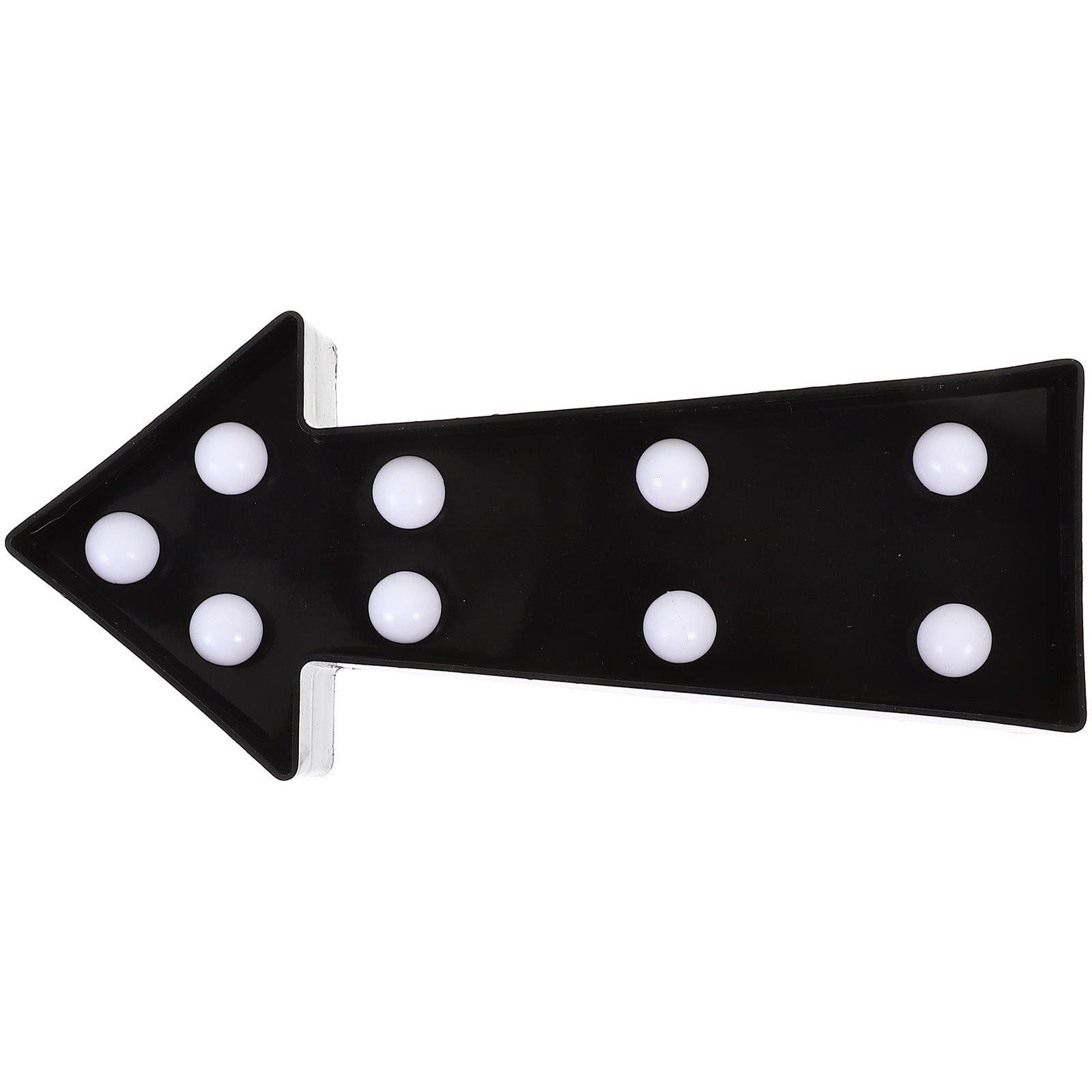Linaichen Arrow Sign Light Black LED Neon Bar Sign Decor - Walmart.com