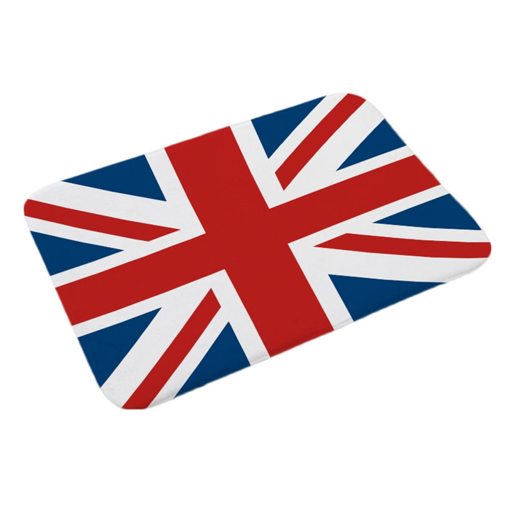 Linaichen British Flag Doormat Non-Entrance Rug for Home Decor ...