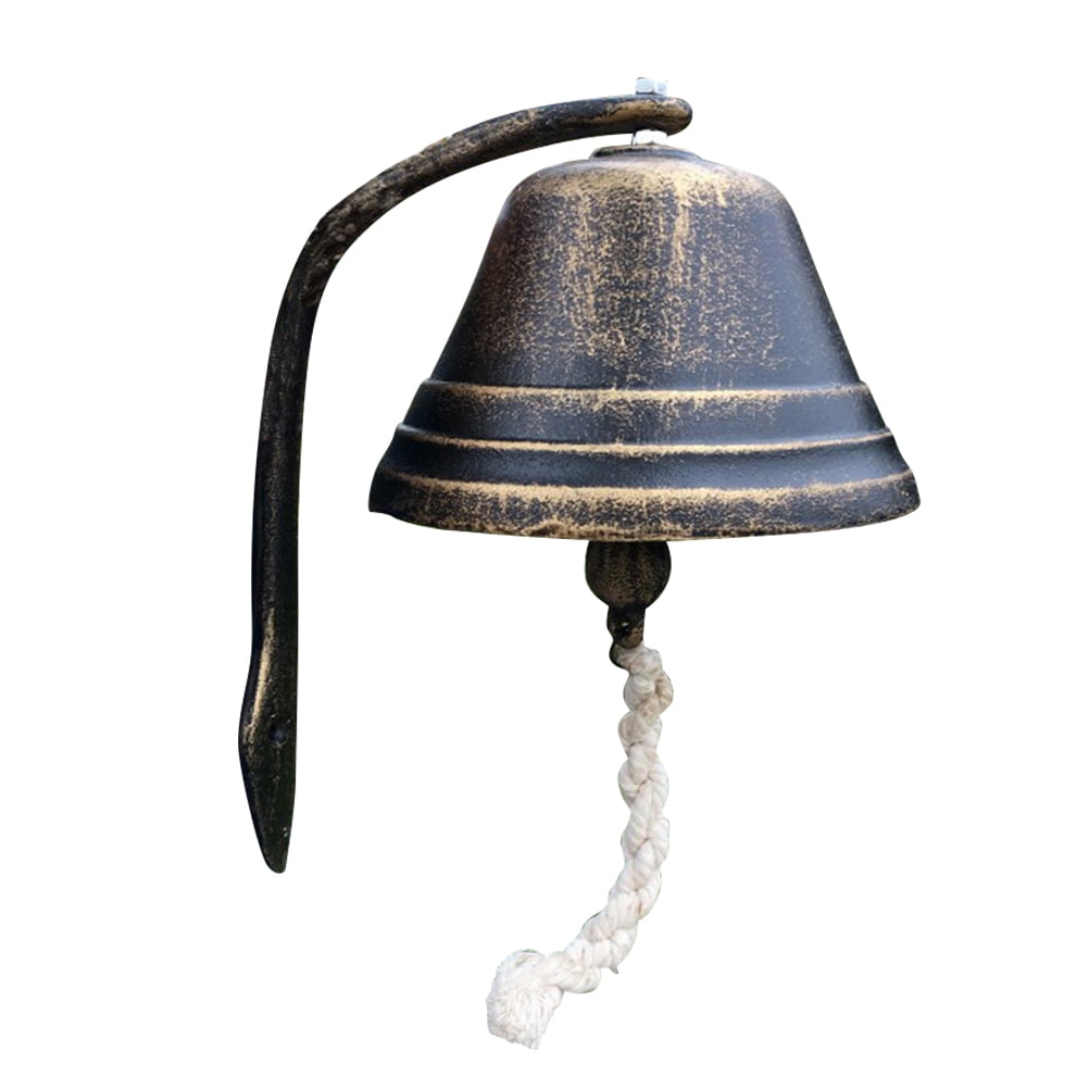 Linaichen Retro Doorbell Vintage Farmhouse Wall Mounted Dinner Bell for ...