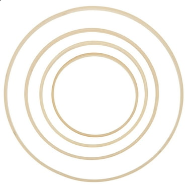 , Wooden Bamboo Hoop Craft , for Projects .5cm - Walmart.com