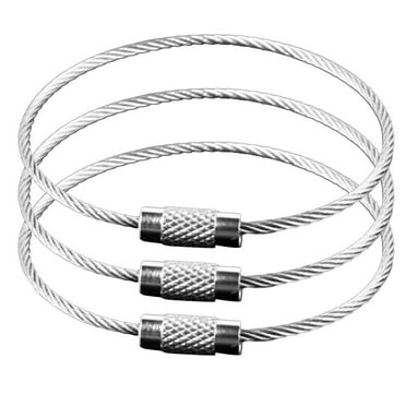 Specialist ID 100 Pack - Heavy Duty 1.25 Inch Key Rings - Rust-Proof ...