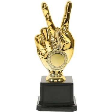 1pc Premium Plastic Awards Trophy Performance Trophy Party Game Trophy ...