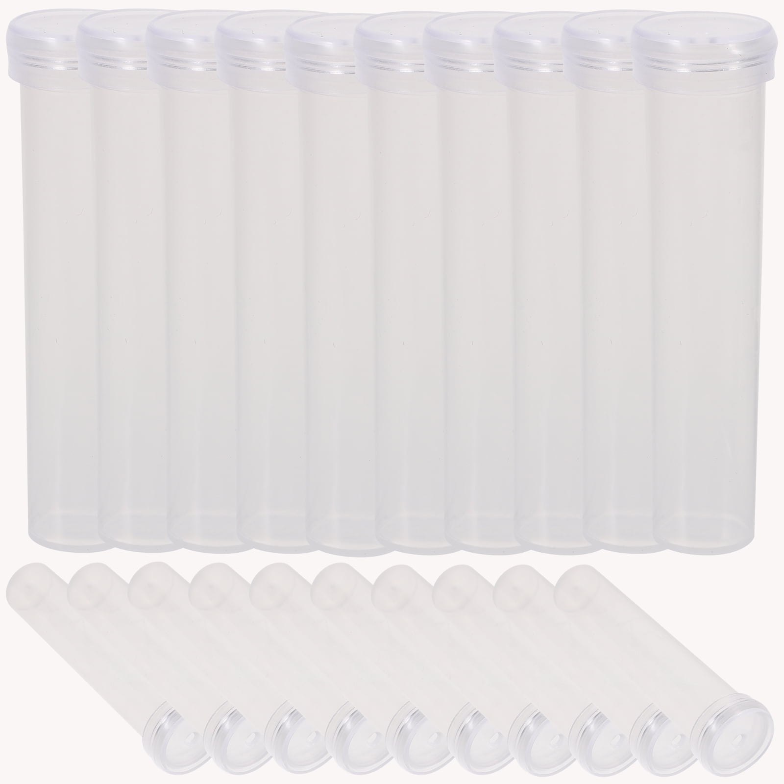 Linaichen plastic tube 50pcs Transparent Flower Tubes for Wedding ...