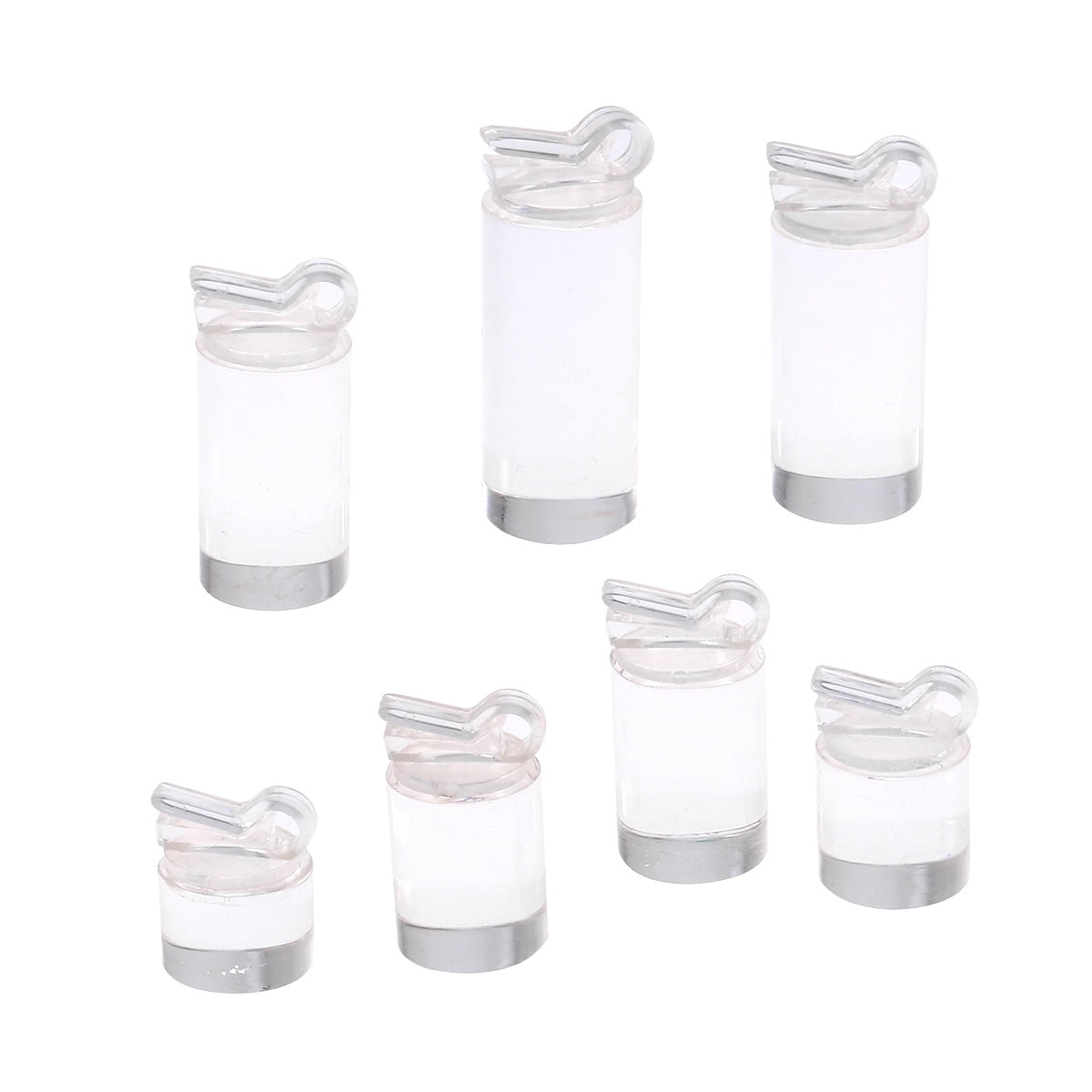 Linaichen rings stand 7 Pieces Ring Display Props Acrylic Rings Display ...