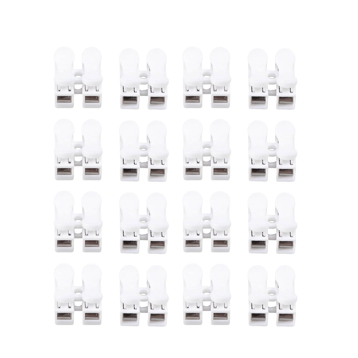 Linaichen wire connector 50PCS/Set Wire Lamp Push-type Terminal Block ...