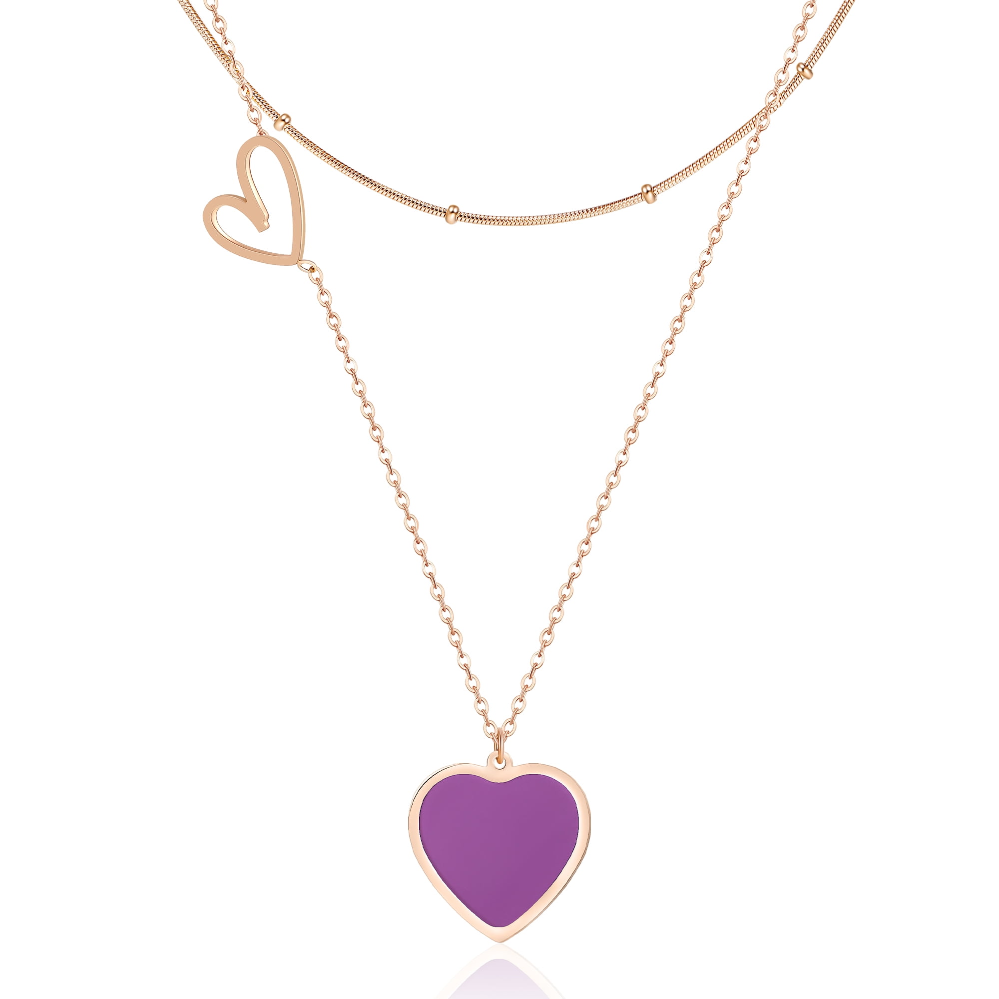 Layered necklaces aesthetic store