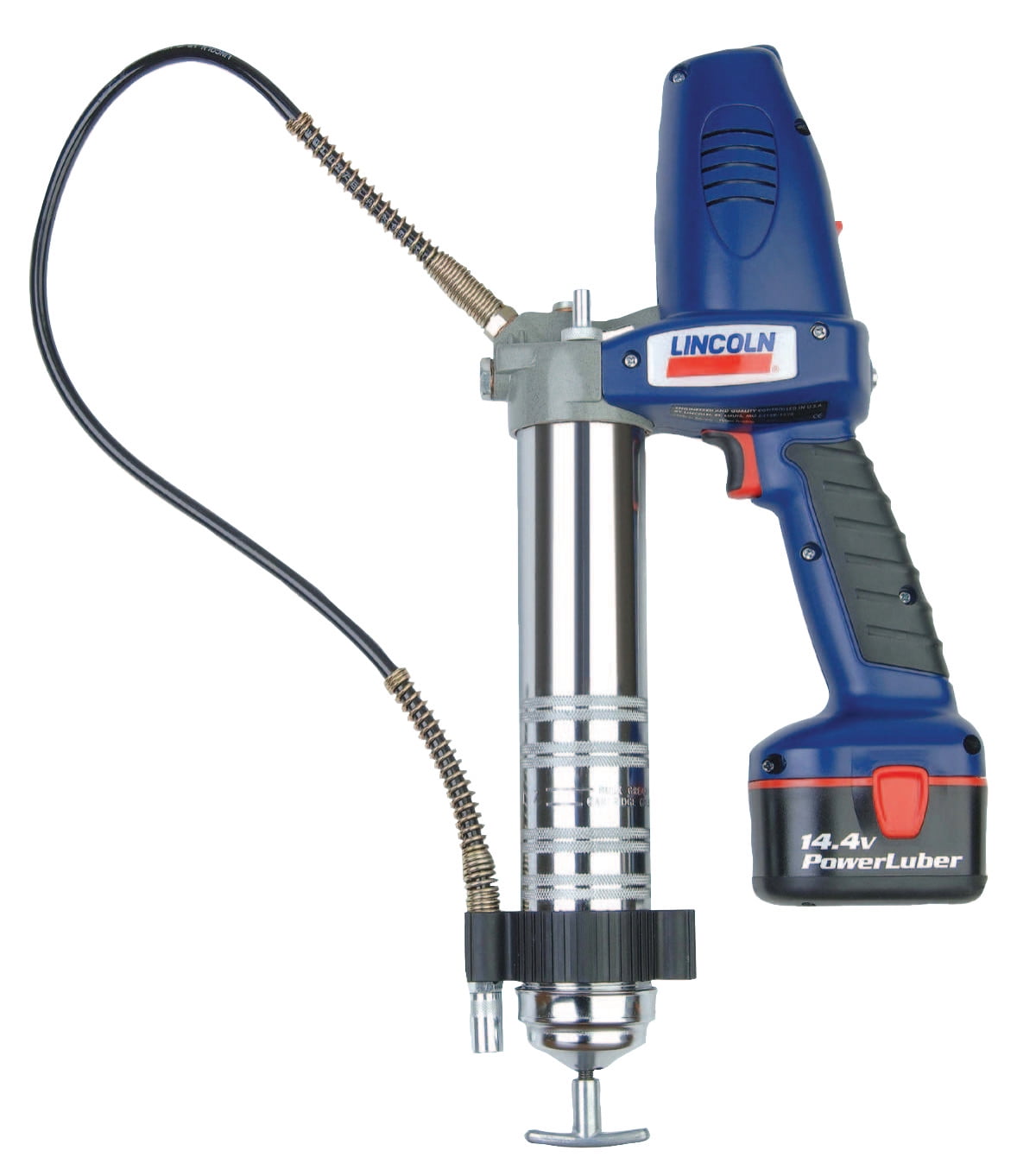 Lincoln 1244 - Power Luber 14.4 Volt Battery Operated Grease Gun With 2 ...