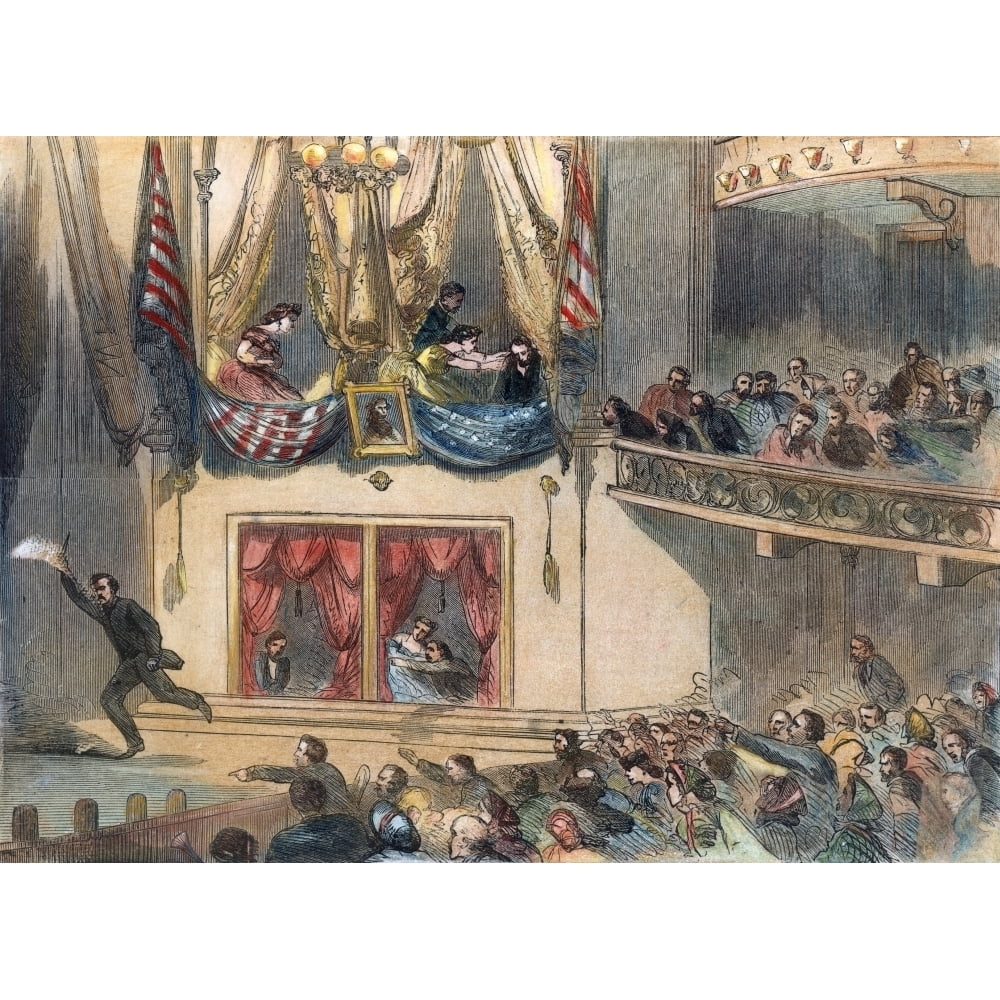 Lincoln Assassination 1865. The Assassination Of President Abraham ...