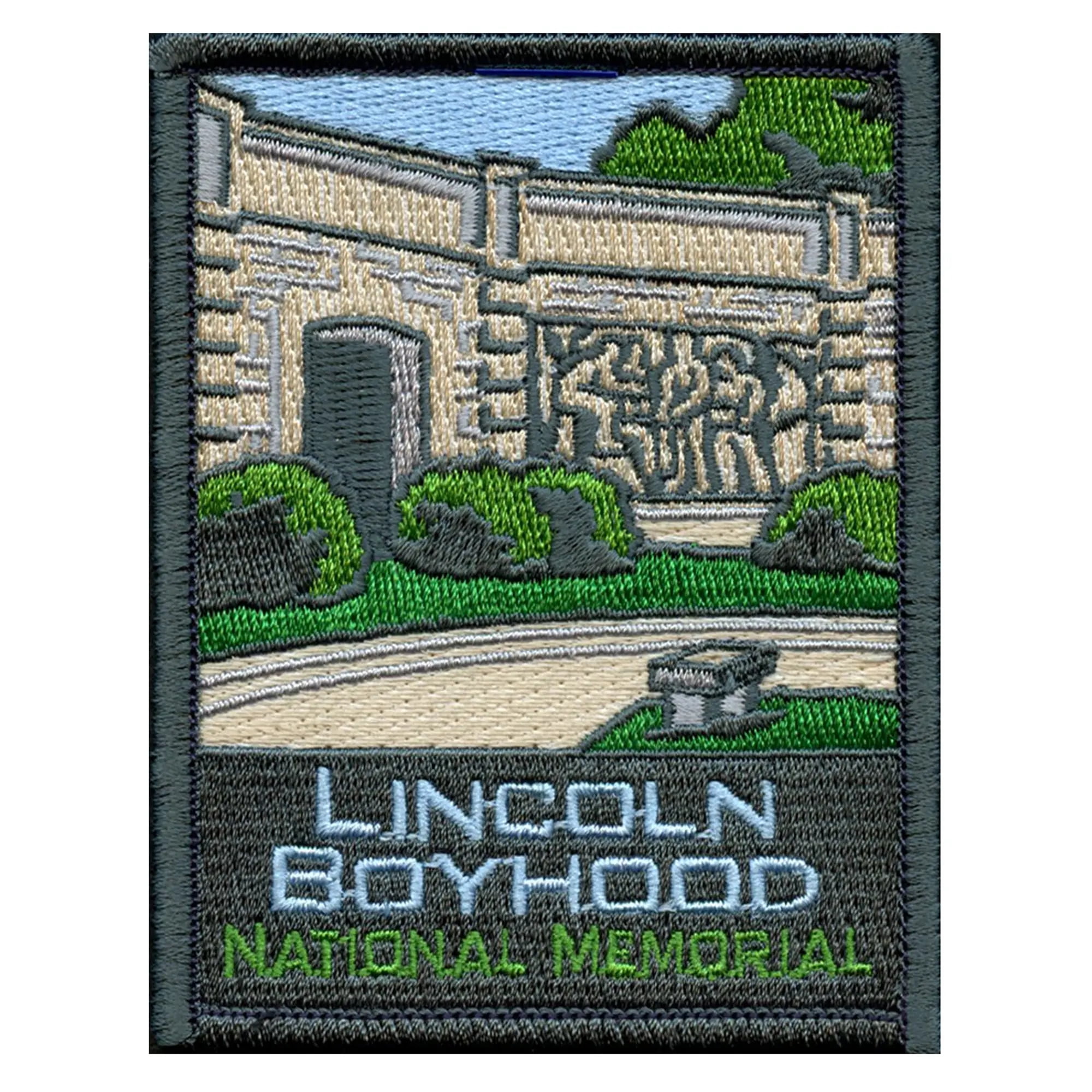 Lincoln Boyhood National Memorial Patch Indiana Frontier Travel ...