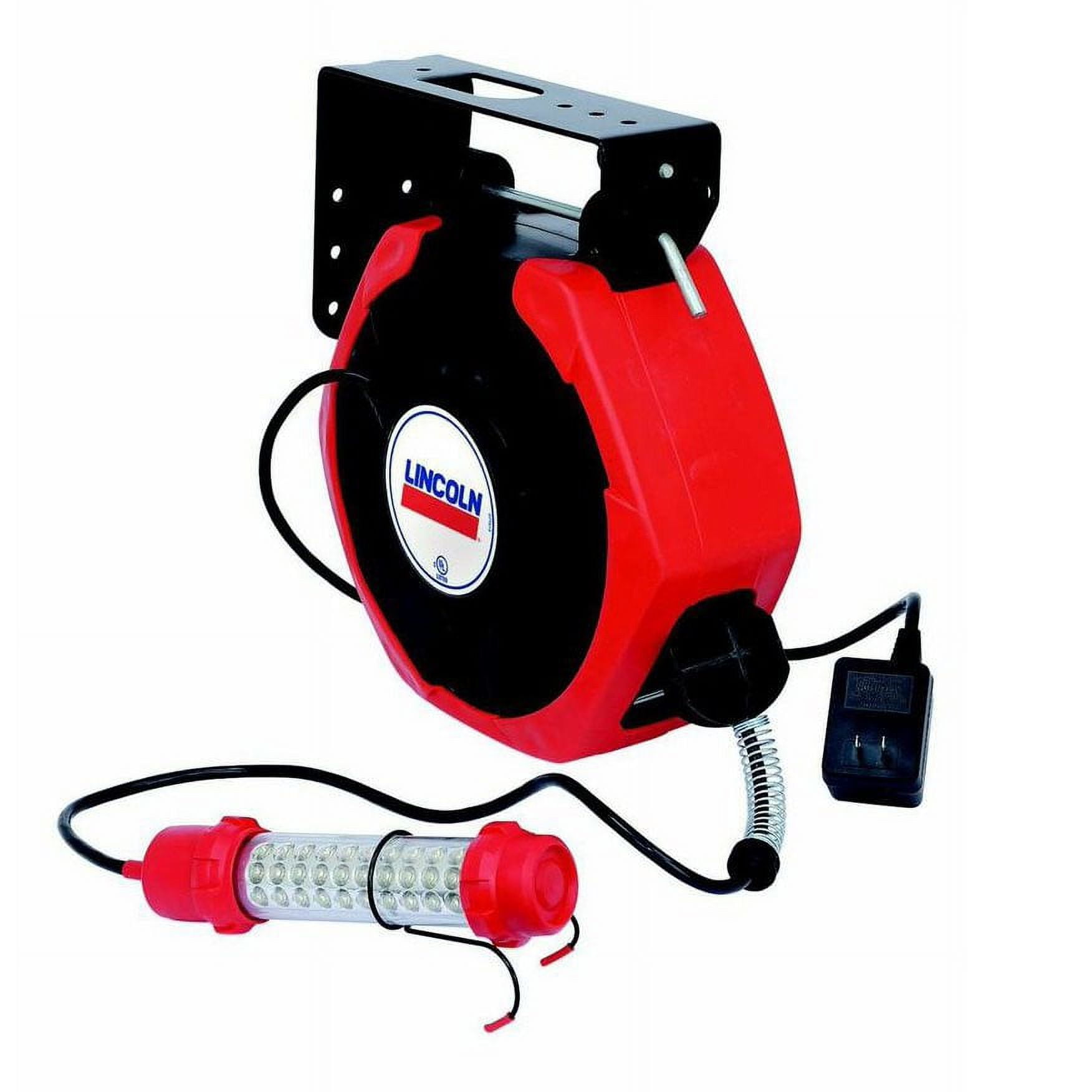 Lincoln Industrial 91027 Medium-Duty 50 ft. LED Light Reel - Walmart.com