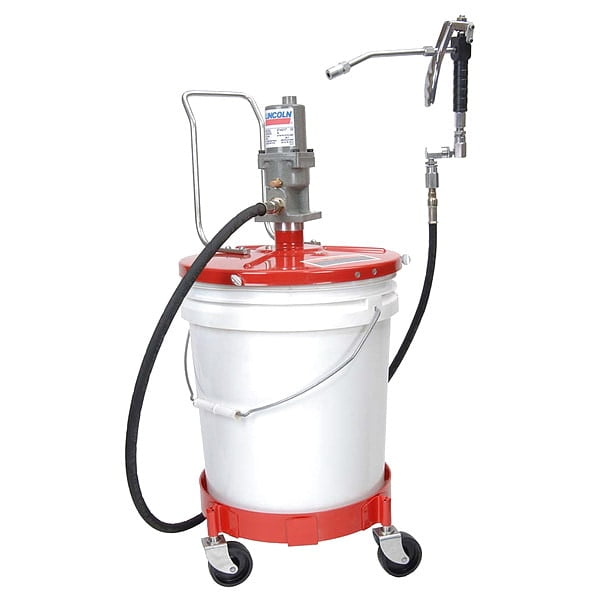 Lincoln Industrial Grease Pump,25 to 50 lb. Containers,40:1 4459 ...