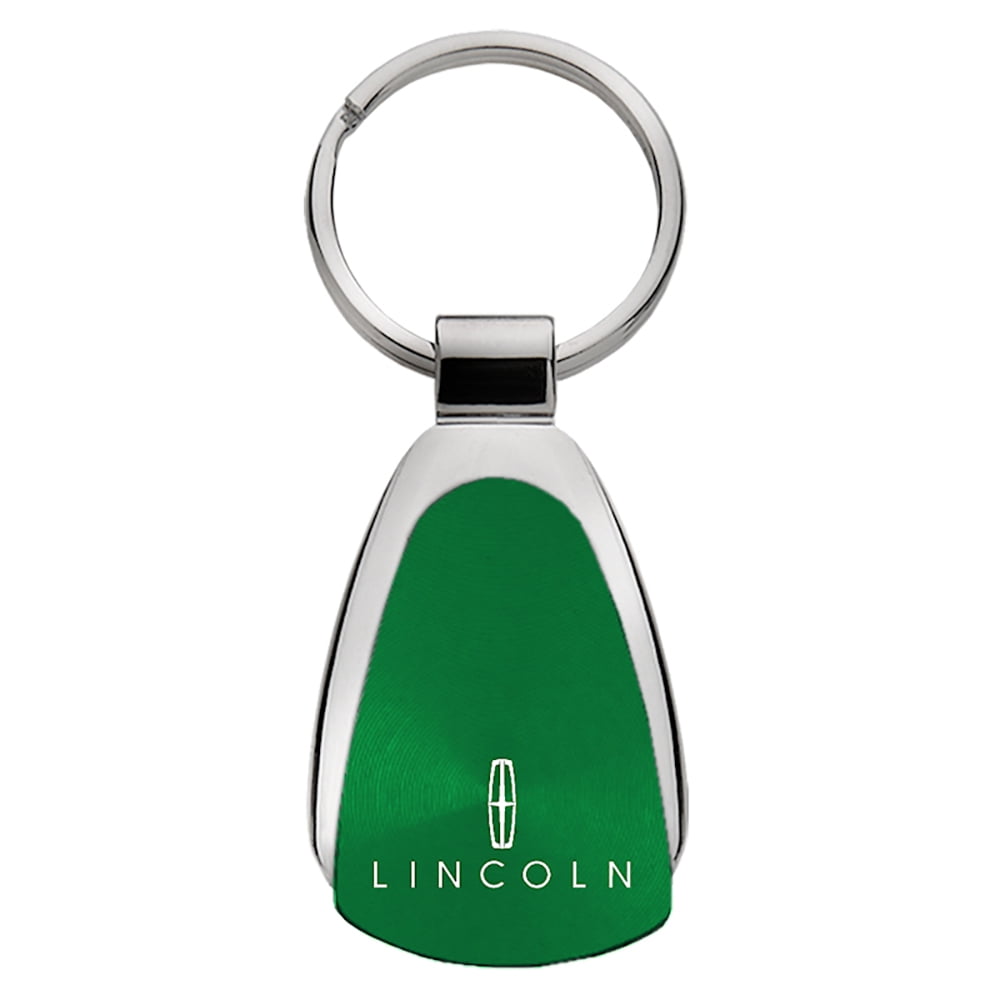 Lincoln Keychain & Keyring - Green Teardrop - Walmart.com