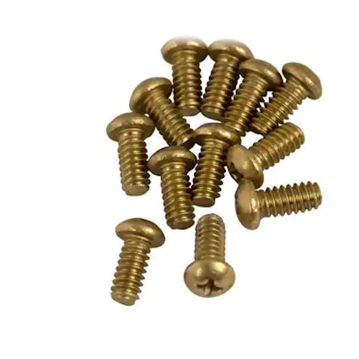 Lincoln LIN119258 3/8 x 10/24 in.Stainless Steel Bibb Screw, 144 Pack ...
