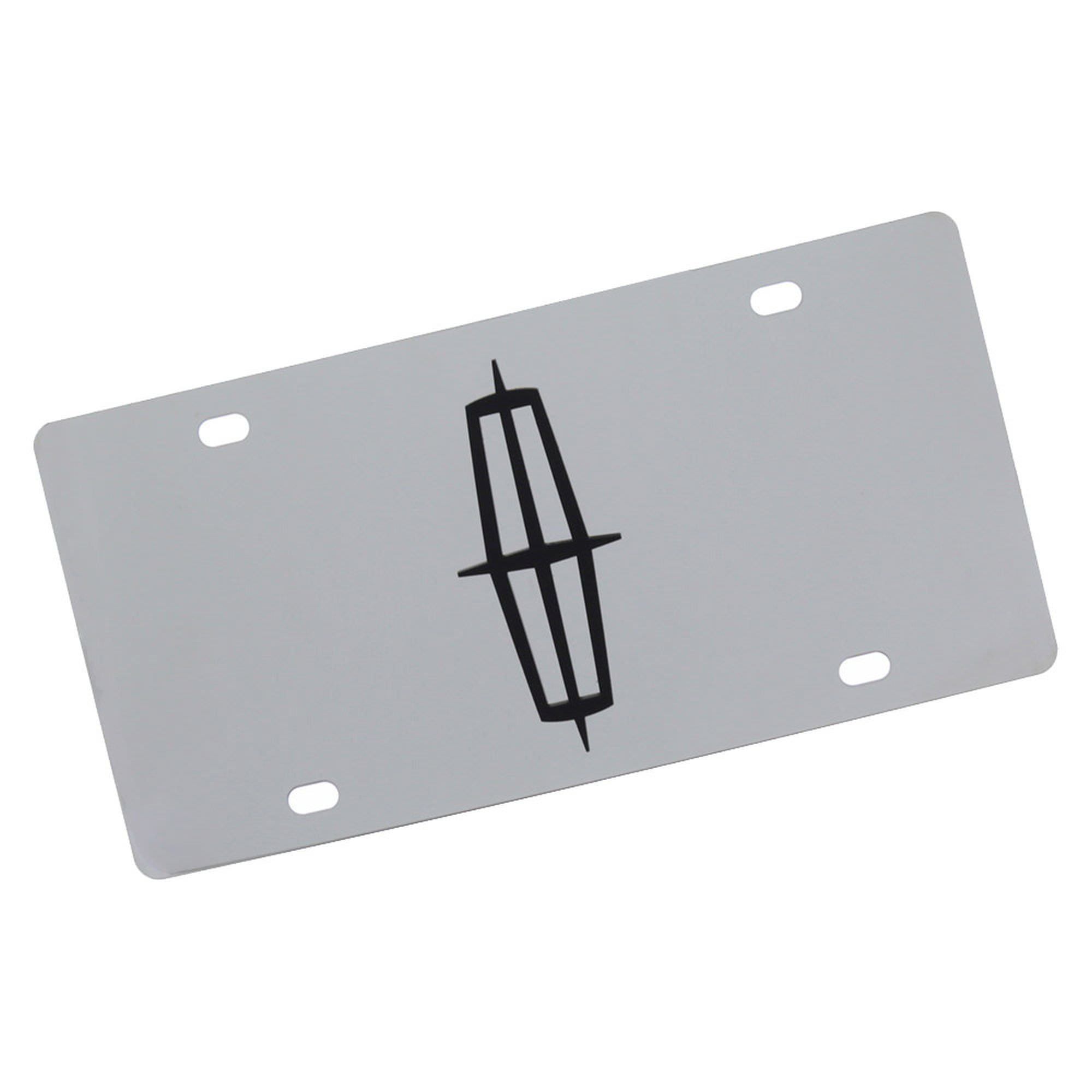 Lincoln Logo License Plate (Chrome) - Walmart.com