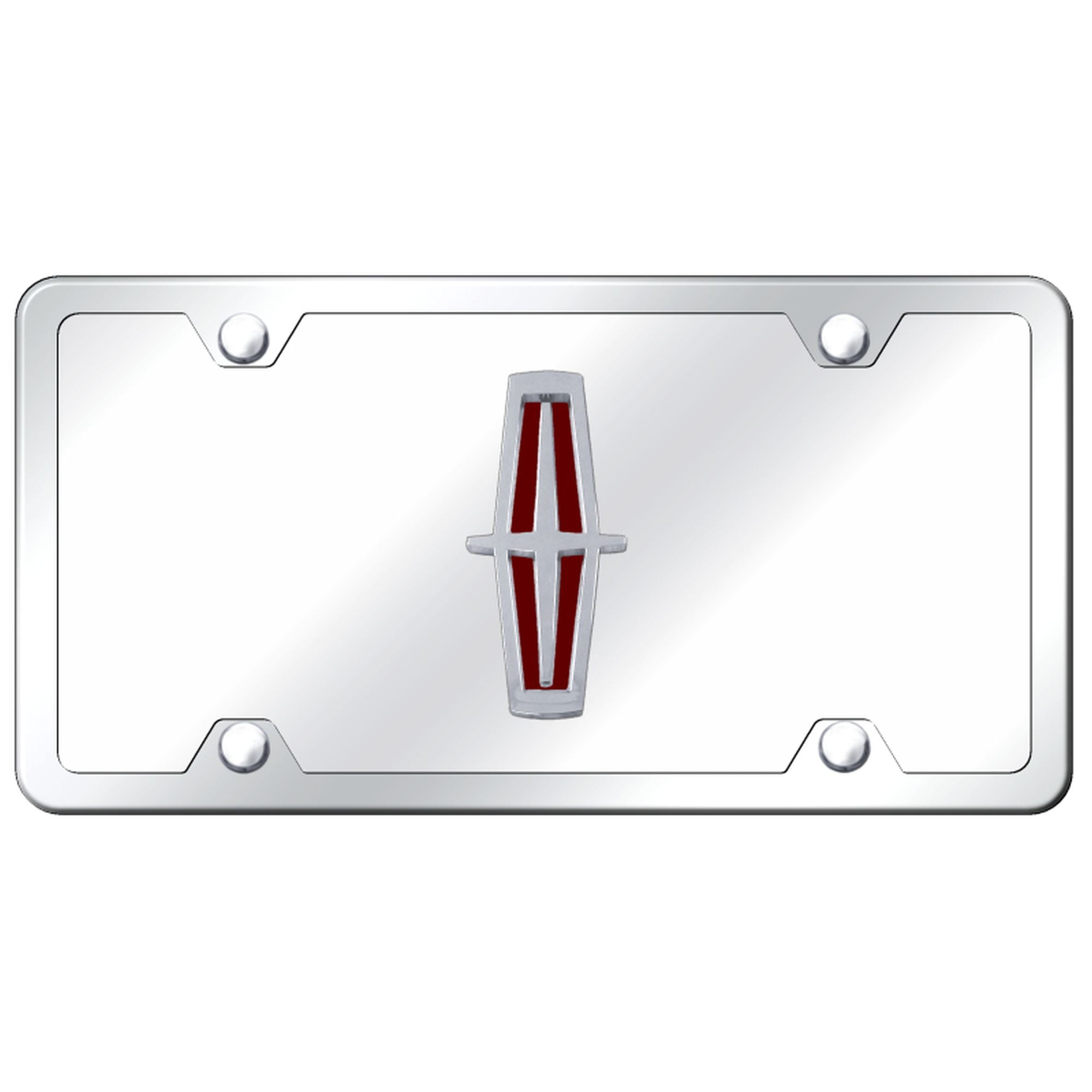 Lincoln Logo License Plate Kit (Chrome) - Walmart.com