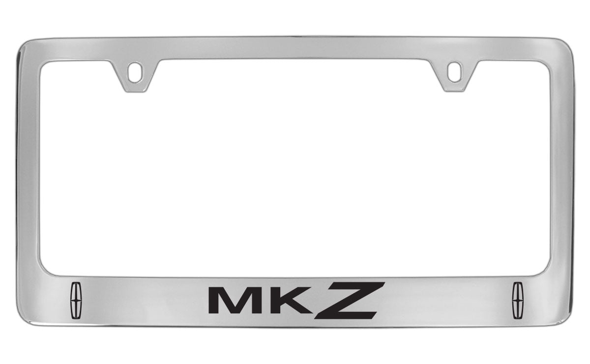 Lincoln MKZ Chrome Plated Metal License Plate Frame Holder - Walmart.com