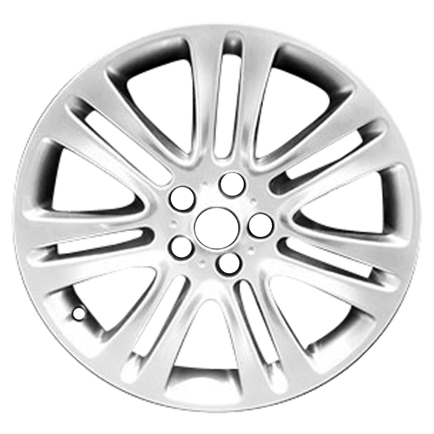 Lincoln MKZ Wheel 2013-2016 18" Factory OEM Silver DP5Z1007A - Walmart.com